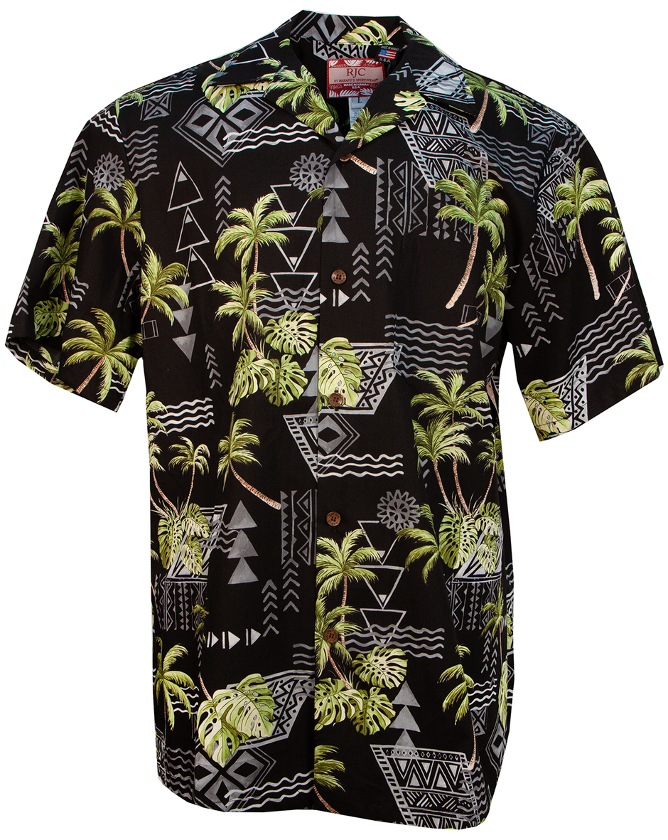 RJC Kalaheo Mens Shirts in Cotton and Rayon Designs – Paradise Clothing Co