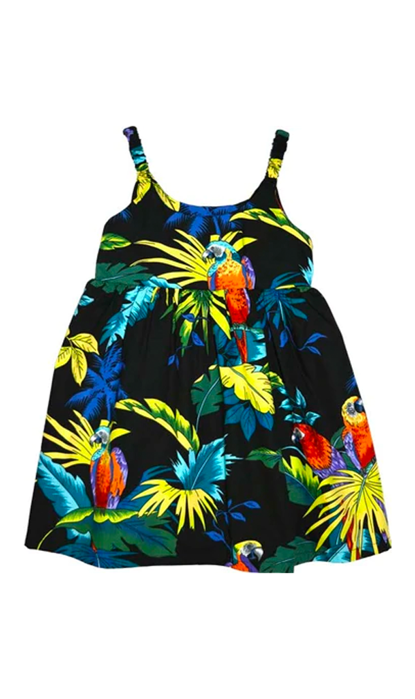 Girls Tropical Print Hawaiian Dresses, Lots of Styles. – Paradise ...